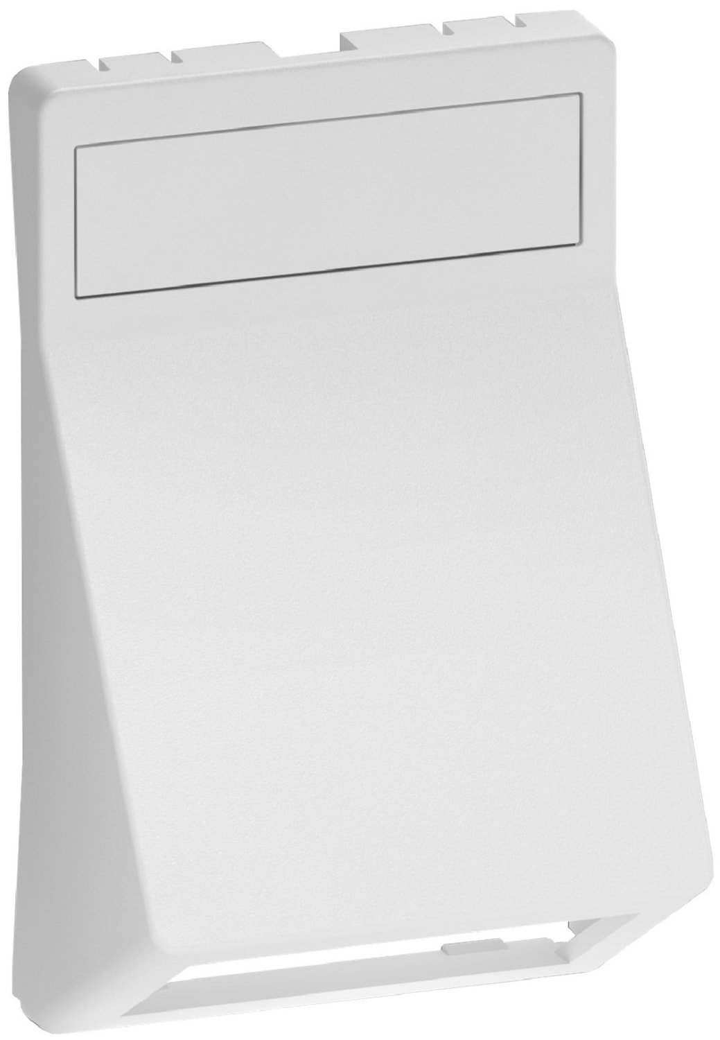 Fuga Afd 2Xrj45 Oblique White - Tangents och reservdelar - Elmaterial.se