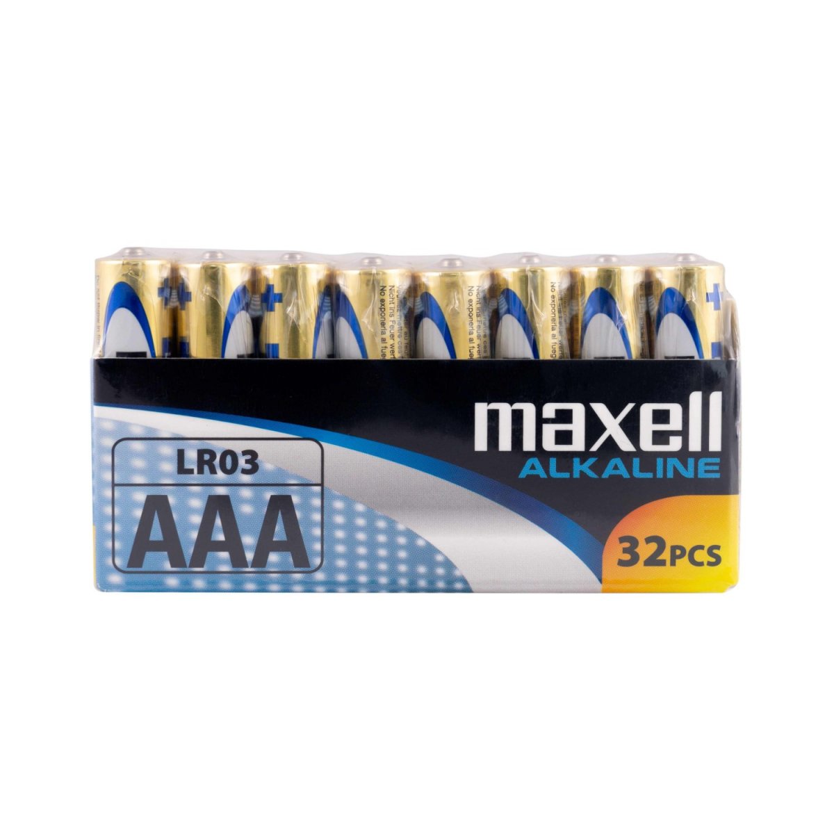 Batteri Maxell Aaa/Lr3 32Stk - Batterier alkaline - El og Vvs ...