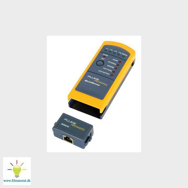 Fluke MicroMapper wiremap tester - Varekartotek - El og Vvs Materialer ...