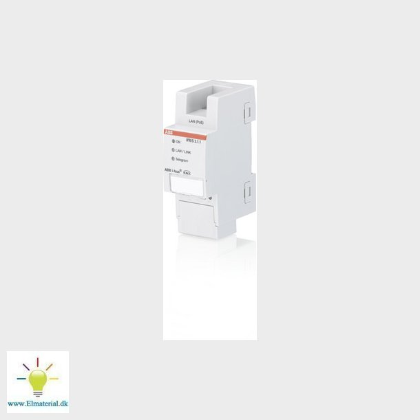 KNX IP Router, MDRC, IPR/S3.1.1, indeholder 5 tunneling server IPR/S3.1 ...