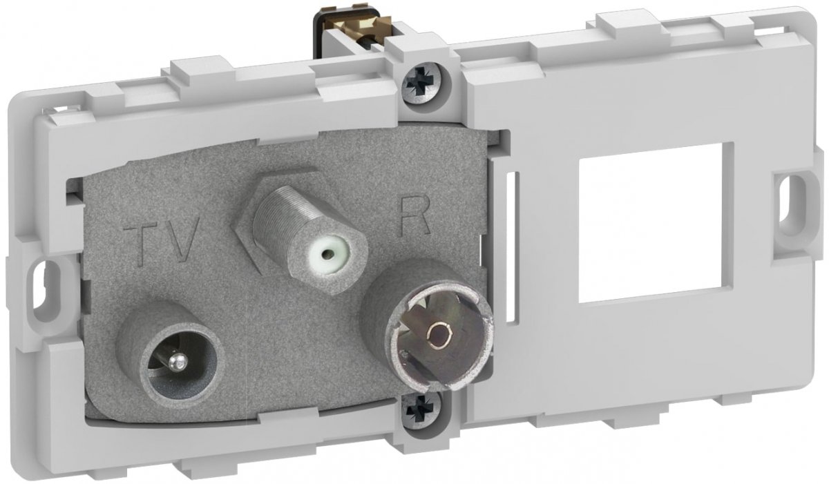 Fuga Td372 Slut Tv/R/Data+Rj45 - Antennestik - El og Vvs Materialer ...