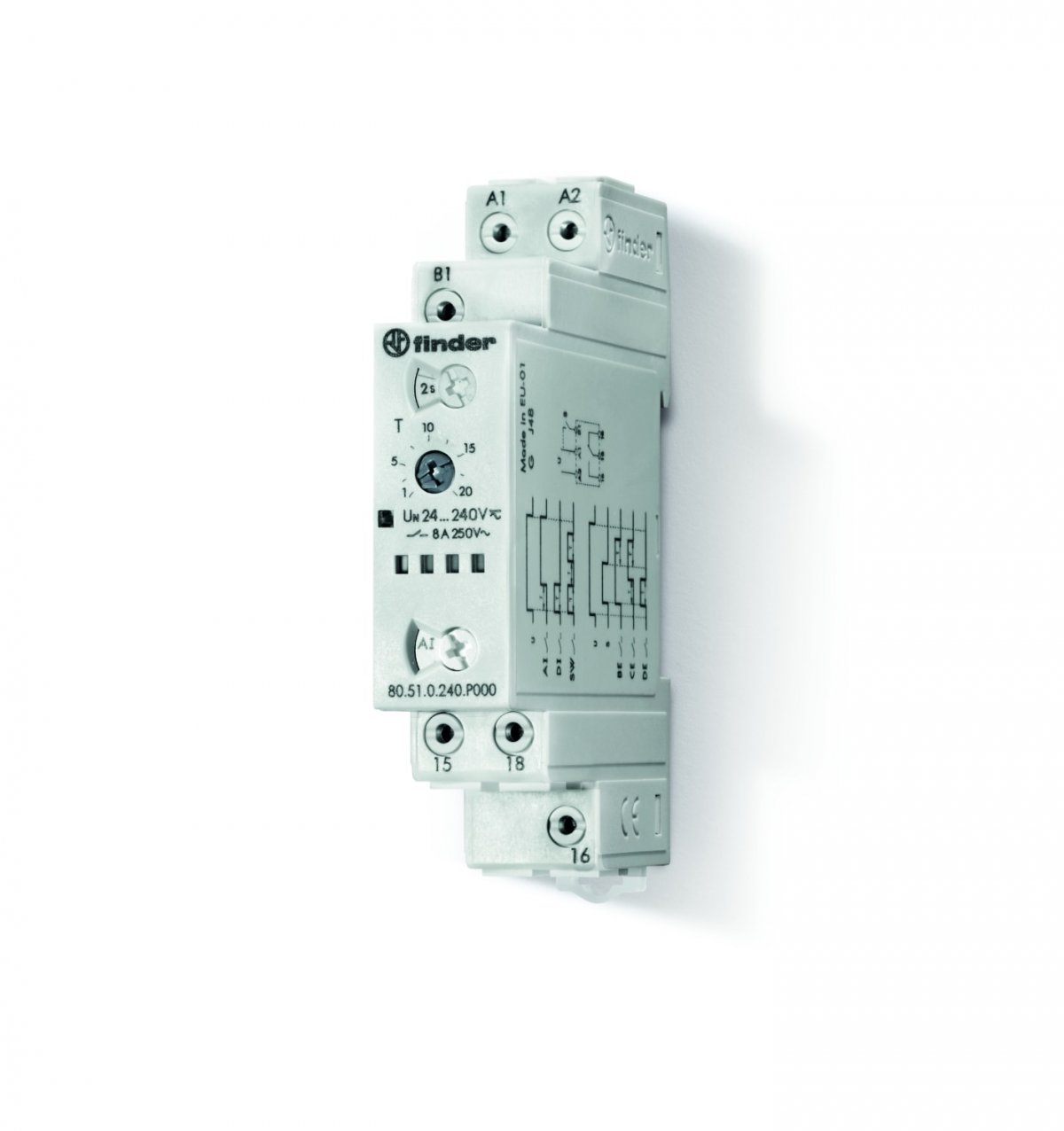 Timer Multifunktion Push-In - Multi Timer - El og Vvs Materialer ...