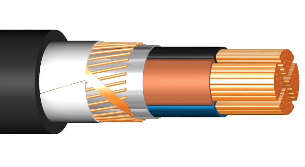 Kabel Fxqj 4X70 / 35 Sort T500 - Installationskablar NKT. - Elmaterial.se